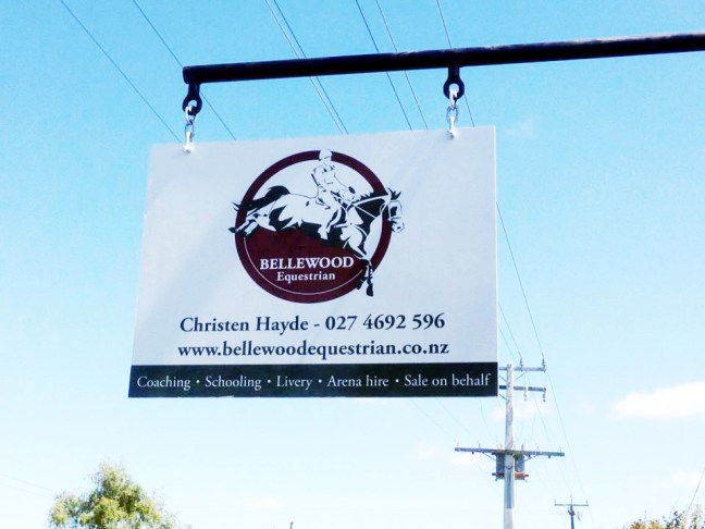 Signage & Uniforms – designed by CCC